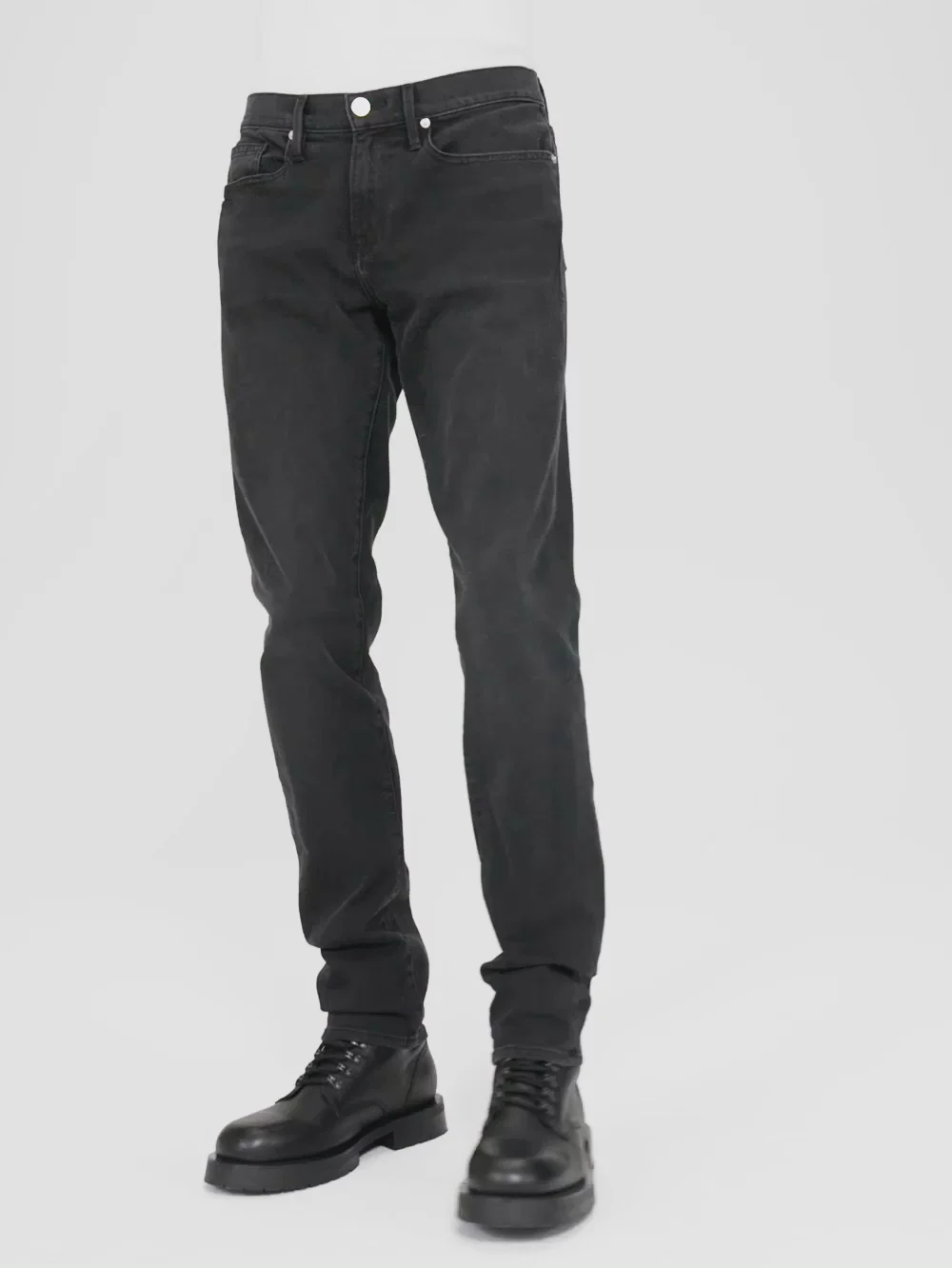Mens Frame Denim Slim Jeans In Black – Sale Lab UK