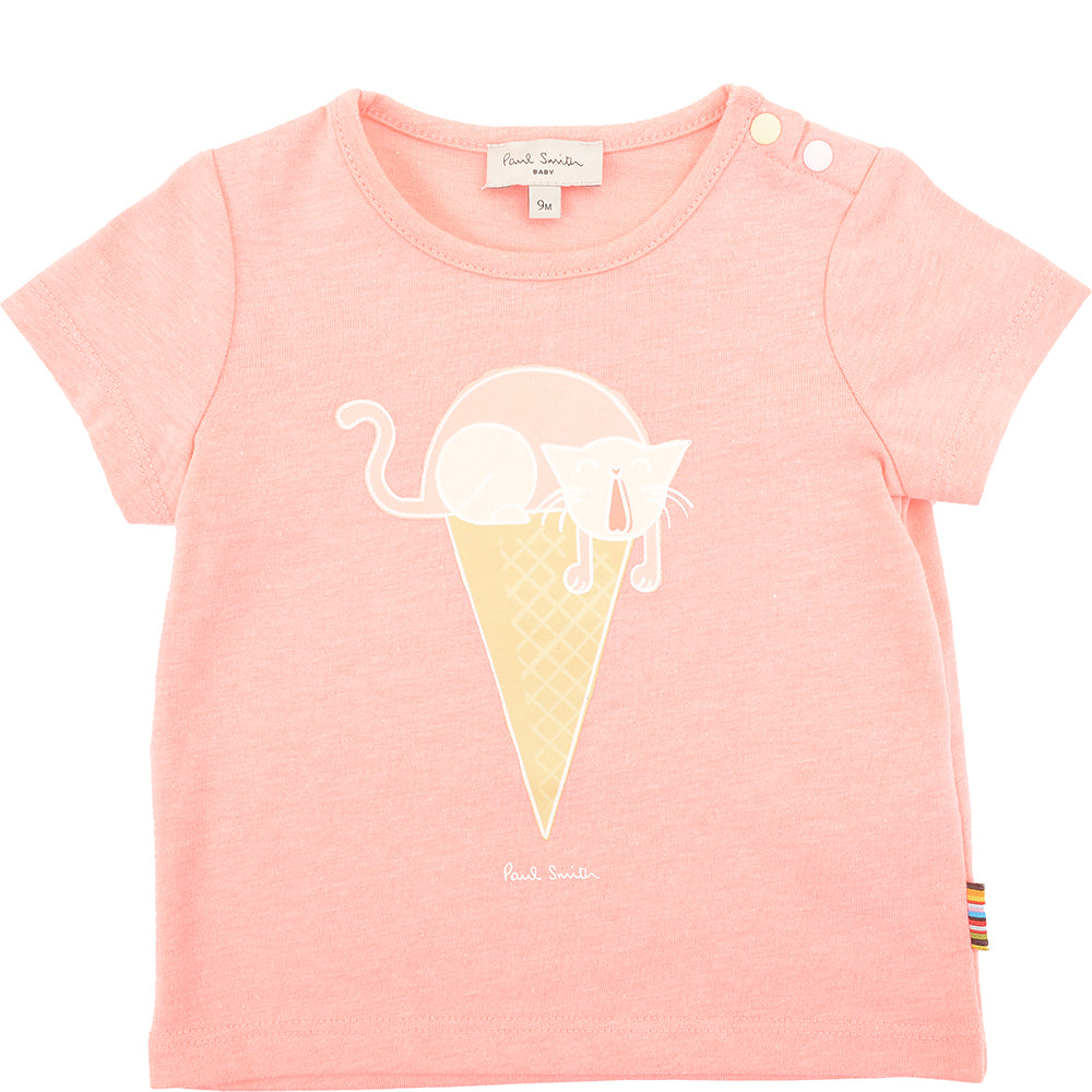 Paul Smith Baby Girls Louloune T-Shirt in Pink – Sale Lab UK